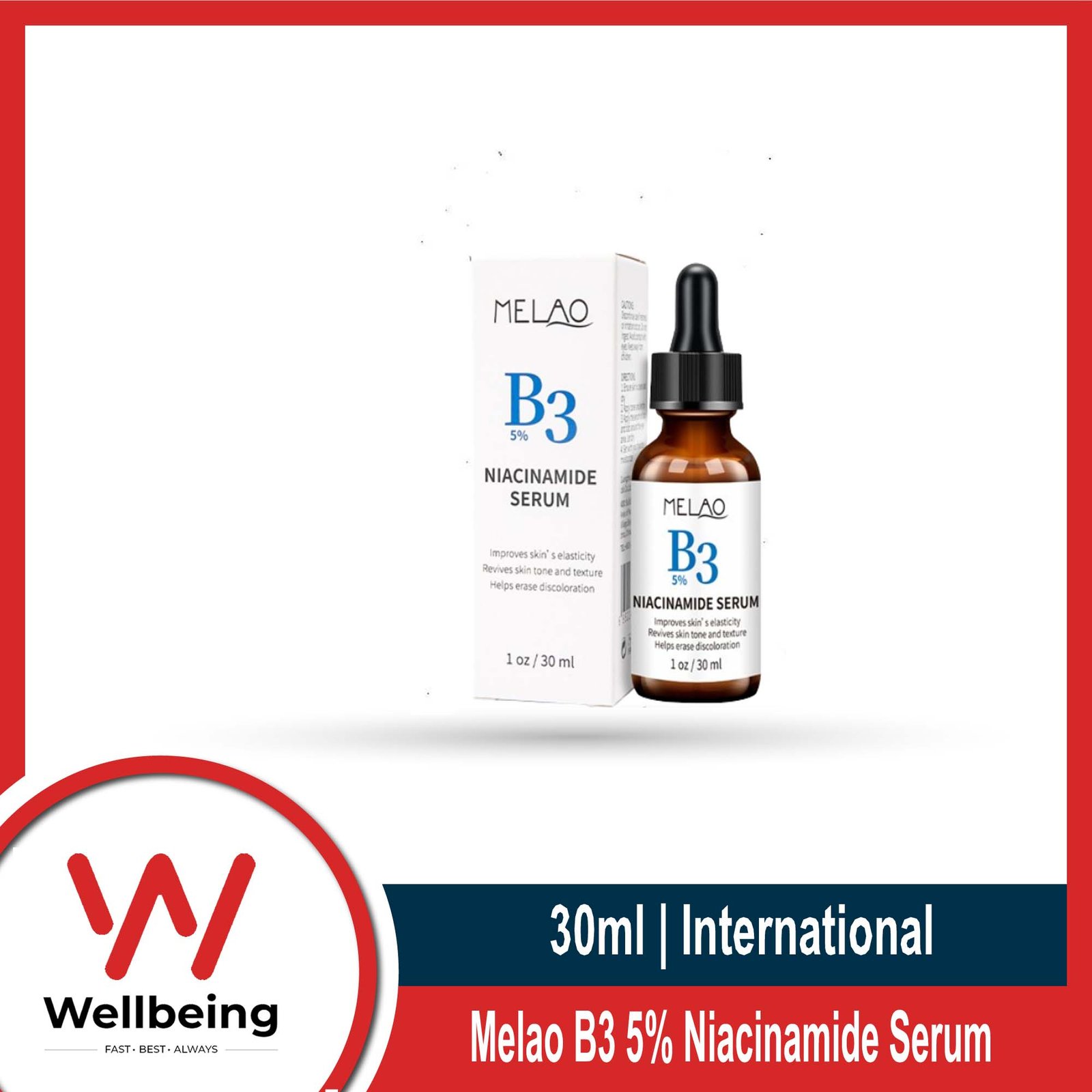 Melao B3 5% Niacinamide Seruam 30ml – Well Being