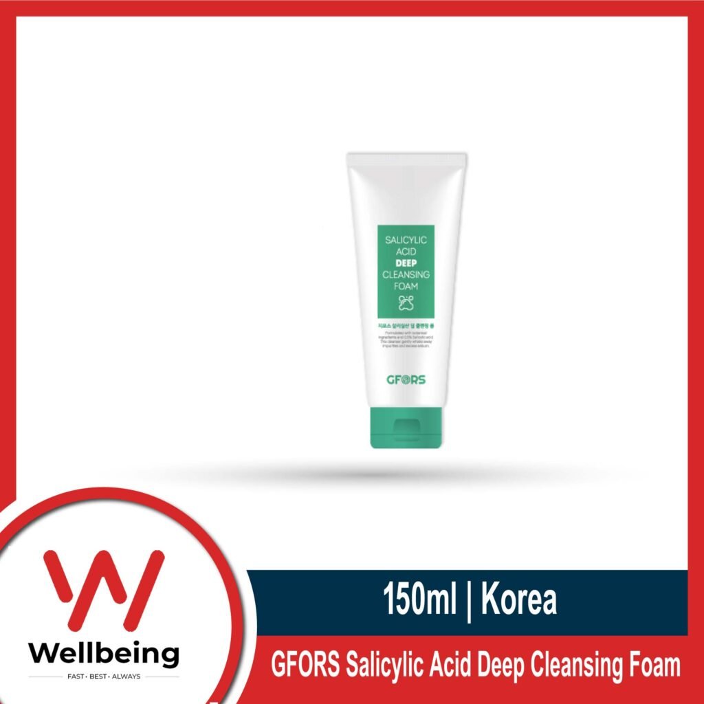 GFORS Salicylic Acid Deep Cleansing Foam 150ml – Well Being