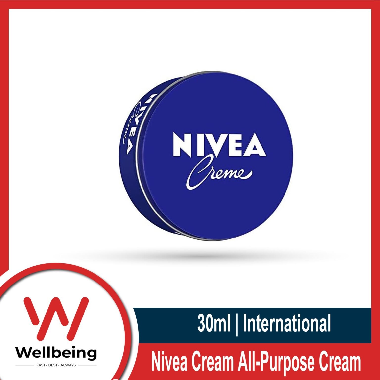 Nivea Cream 30ml All-Purpose Cream – Well Being