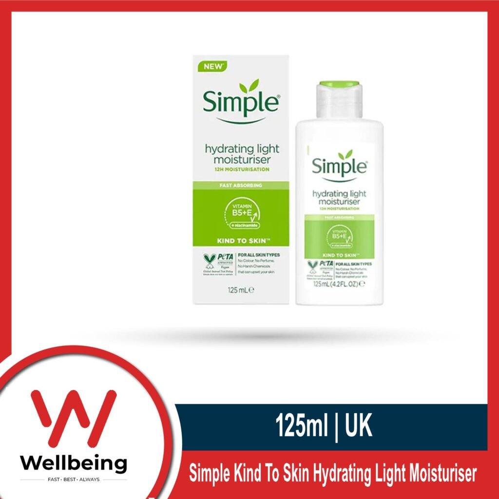 Simple Face Moisturiser – Simple Kind To Skin Hydrating Light ...