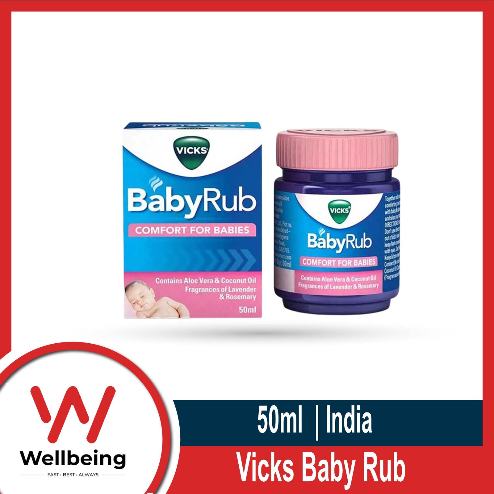 Vicks Baby Rub 50gm – Well Being