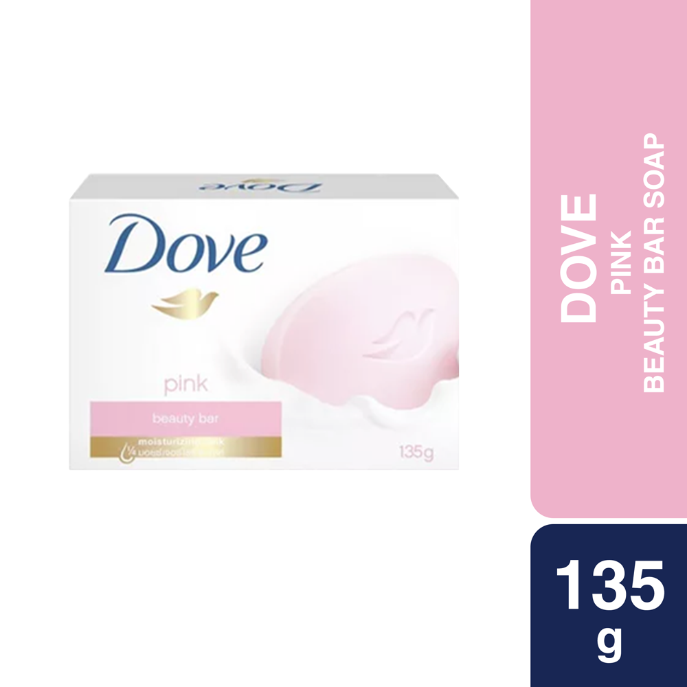 Dove Pink Beauty Bar Soap Moisturizing Cream 135gm | Indonesia – Well Being