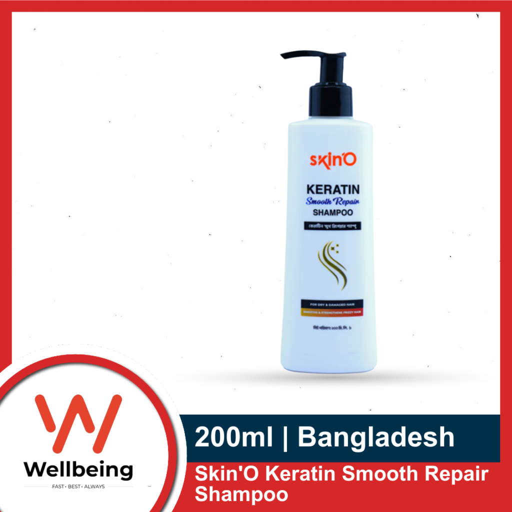 Skin’O Keratin Smooth Repair Shampoo 200ml | Made in Bangladesh – Well ...