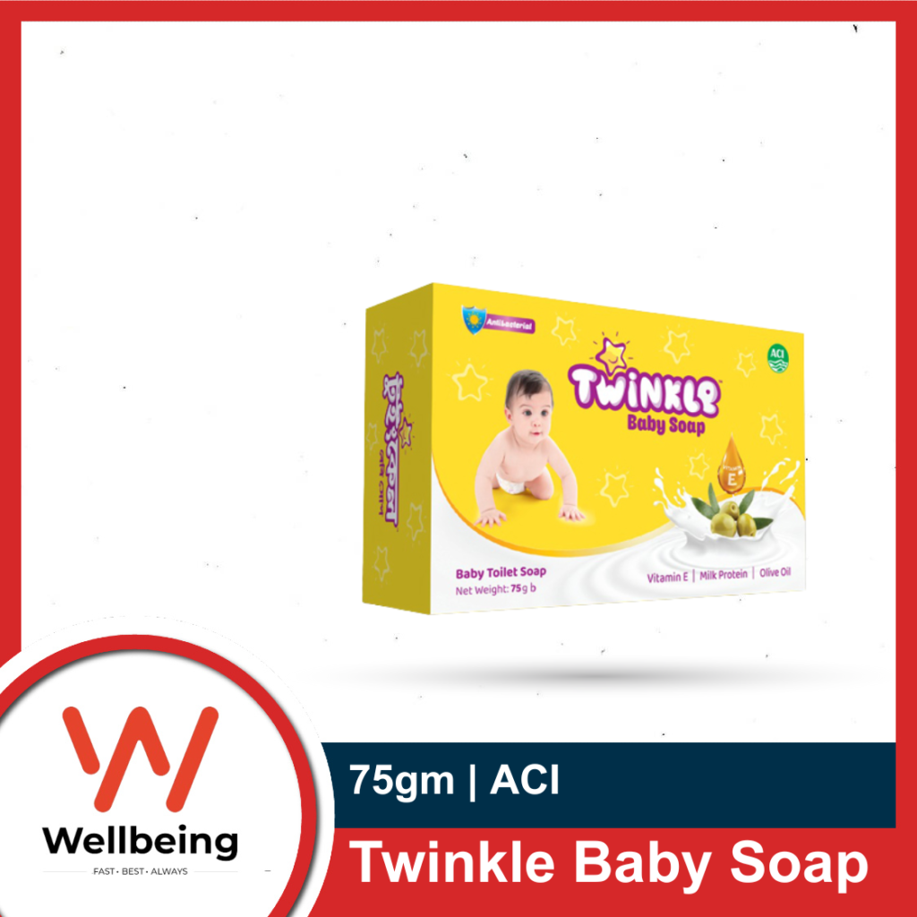 Twinkle Baby Soap 75gm – Well Being